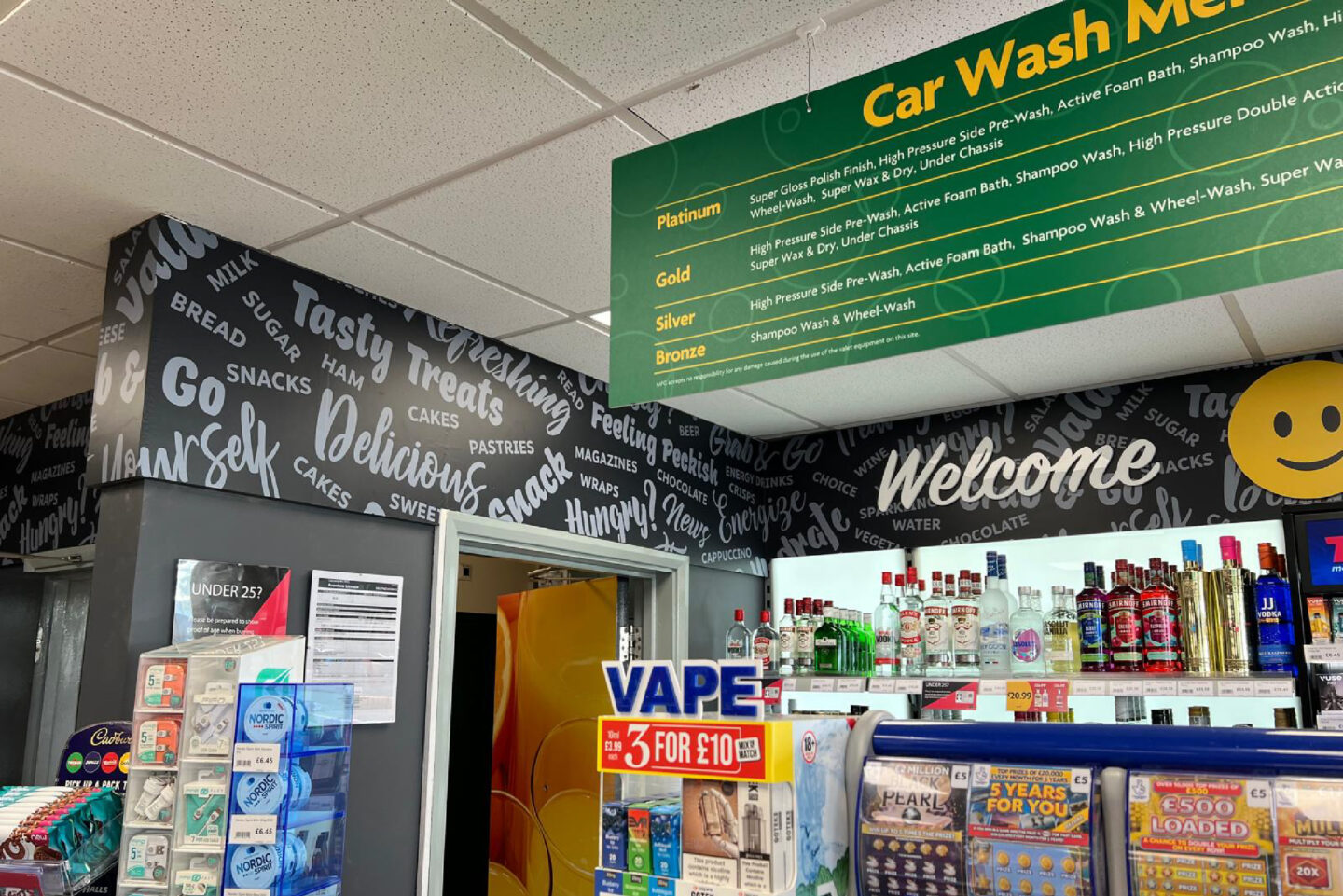 Forecourt signage - Morrisons Daily, Bedford - Ashleigh Signs